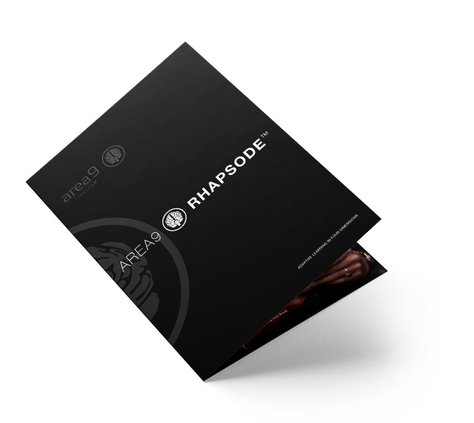 Learn about Area9 Rhapsode™ with this brochure